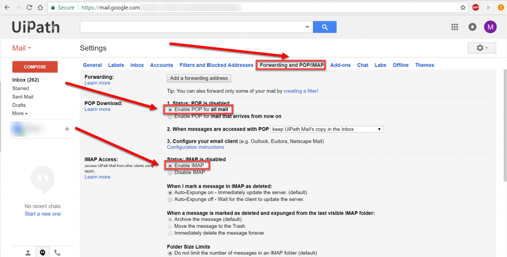 Hướng dẫn cấu hình Gmail Google workspace trên outlook sử dụng IMAP ...